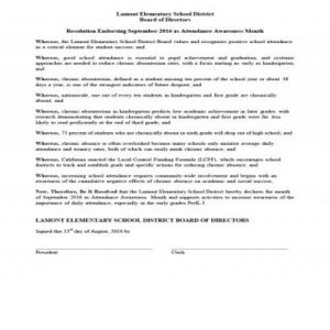 45 FREE Board Resolution Templates - Besty Templates
