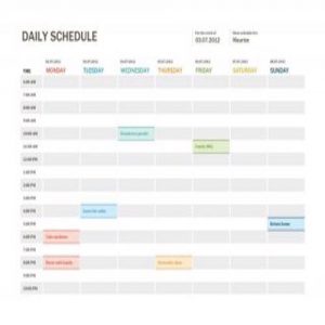 25+ Practical Daily Planner Templates - Besty Templates