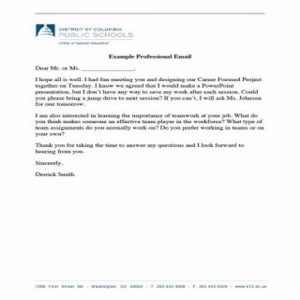 32 Official Email Templates - Besty Templates