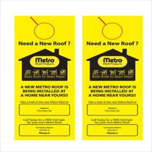 50 Sample Door Hanger Templates - Besty Templates