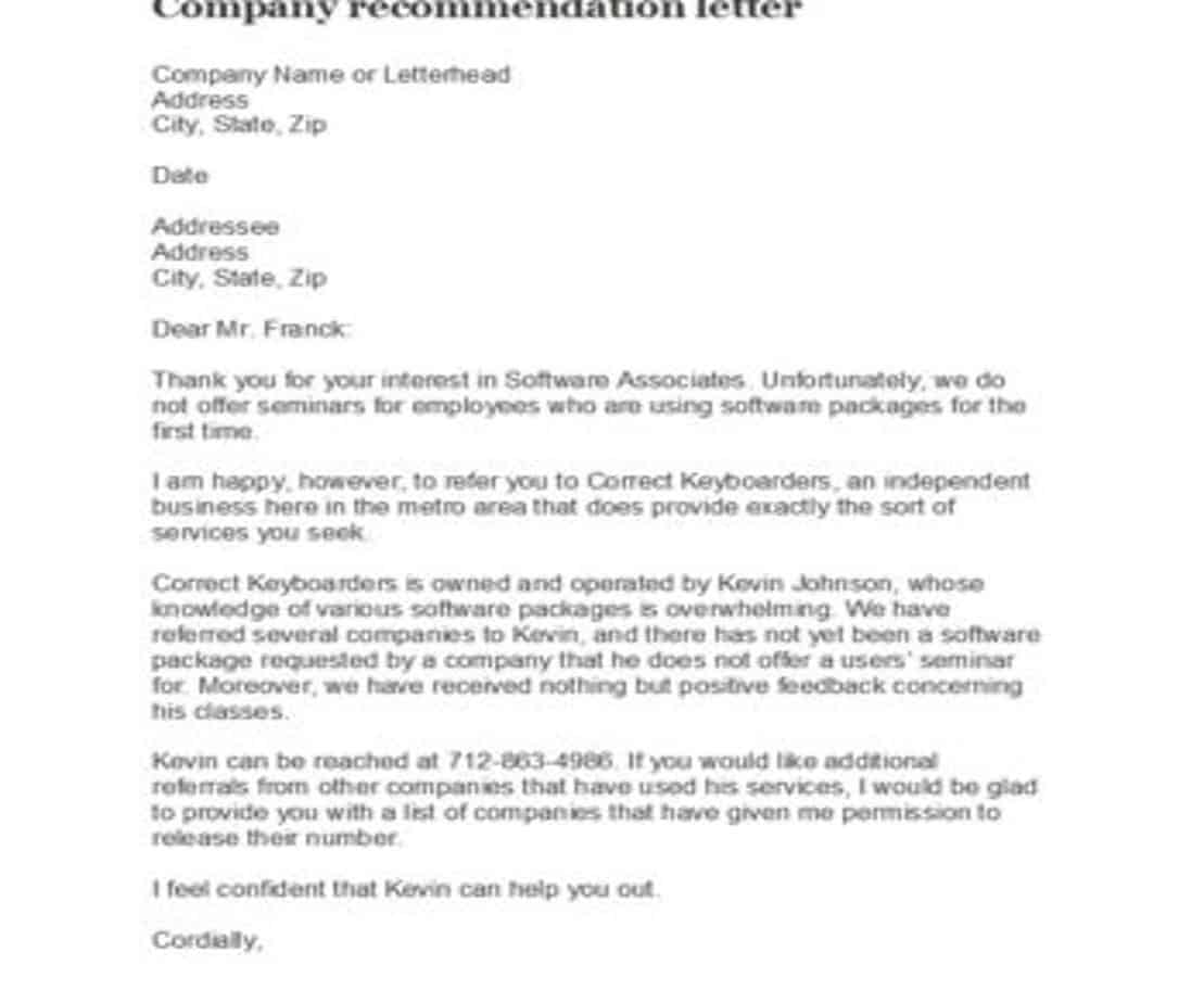 33+ Editable Business Reference Letter Templates - Besty Templates