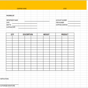 35 Practical Packing Slip Templates - Besty Templates