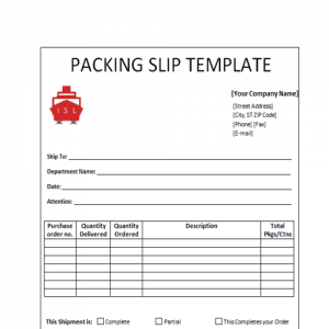 35 Practical Packing Slip Templates - Besty Templates